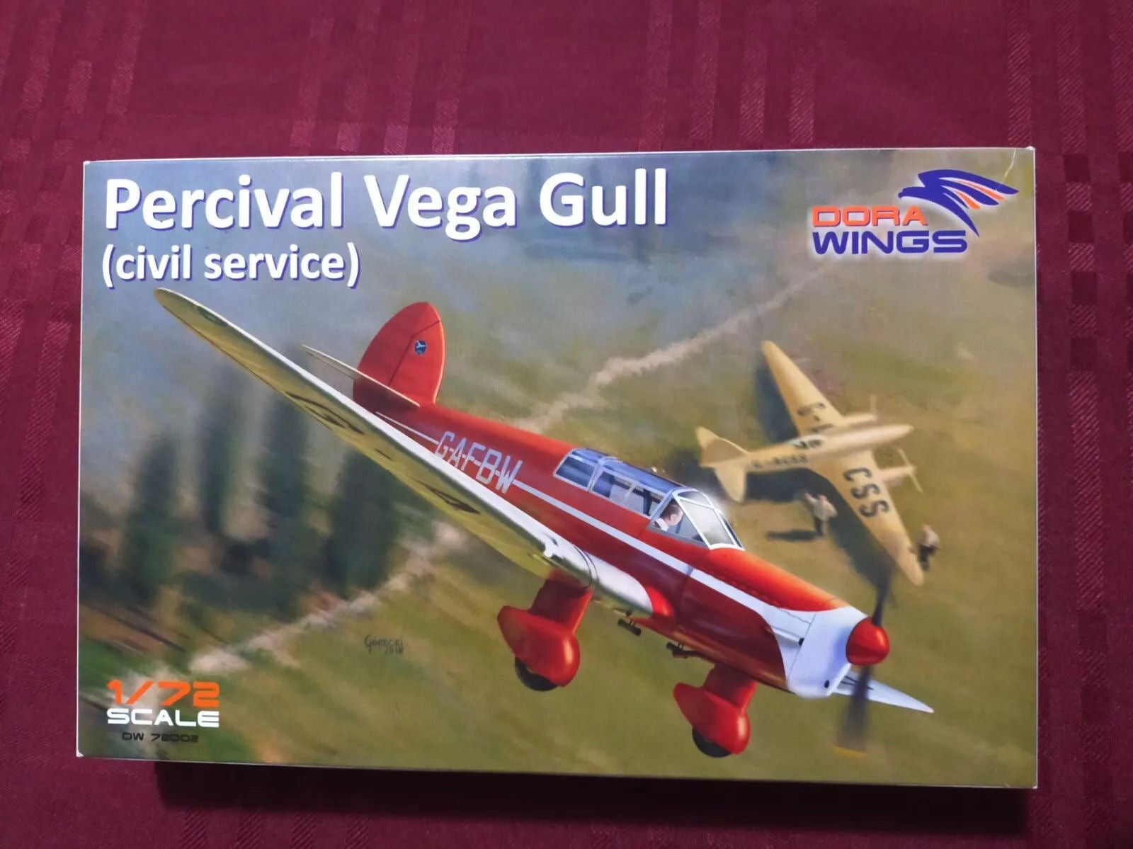 1/72 Dora Wings Percival Vega Gull Kit | DEKL's Shop